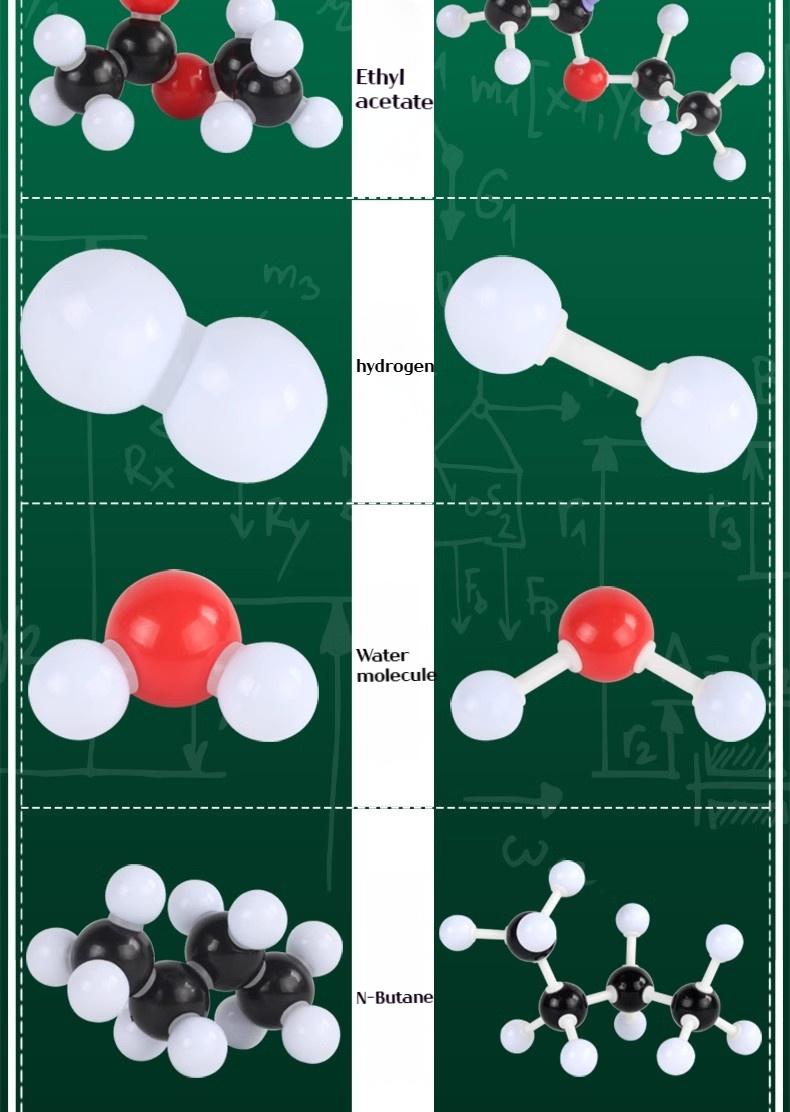 Chemistry ball and stick model Scale diamond group experiment Molecular ...