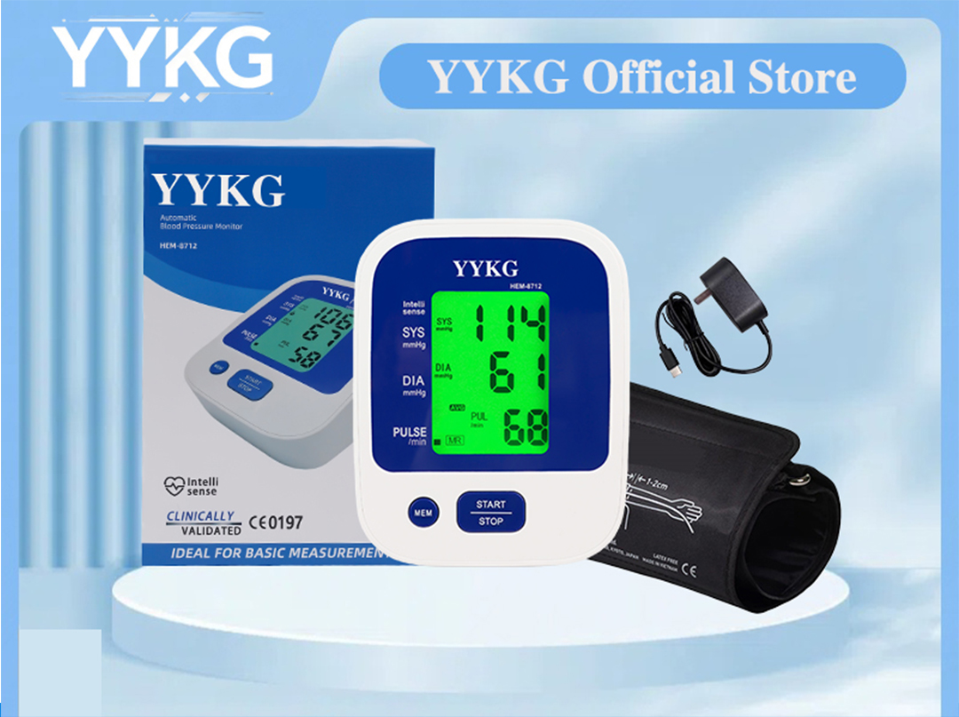 Japan Tech Rechargeable YYKG-8712 BP Monitor Upper Arm | Automatic ...