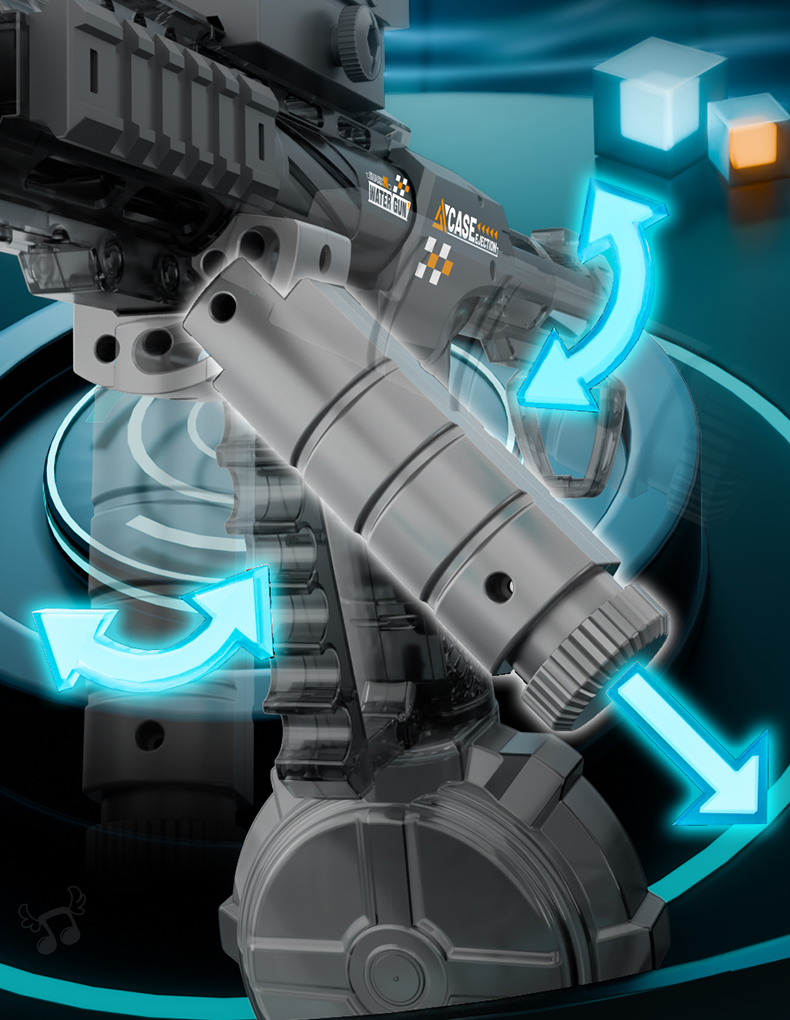 【ITB Flood Dragon】Automatic Water Gun with Large Water Tank 8m+ Firing ...