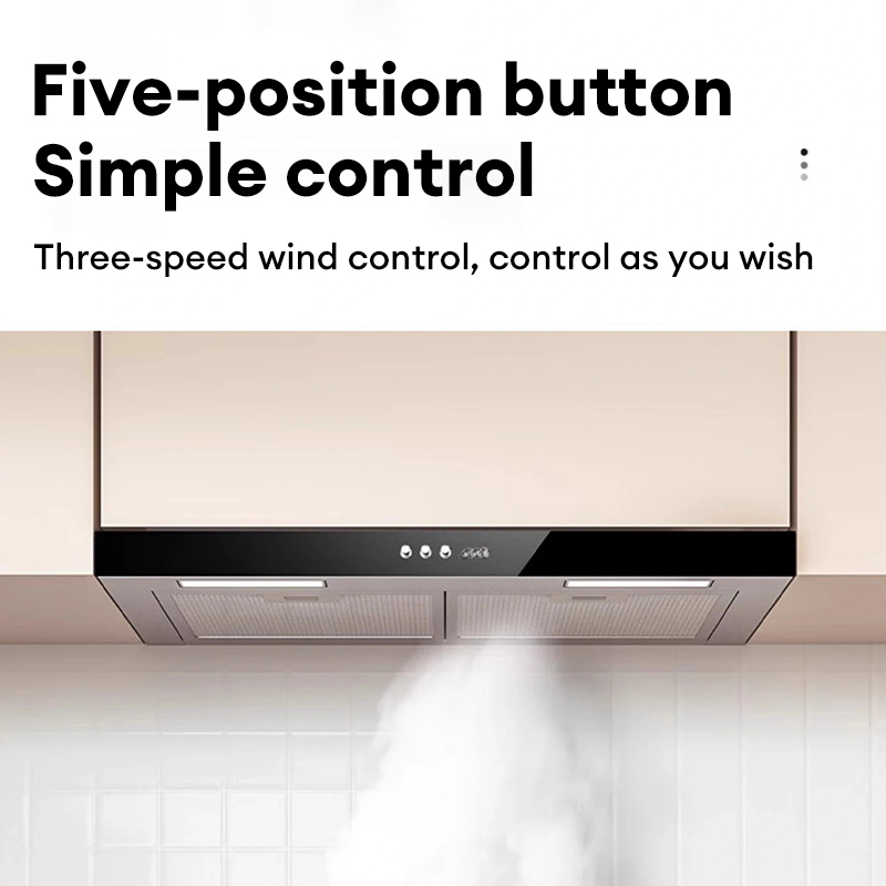 Tixx Range Hood White, New Collection For Kitchen 15m³/Min 3-Speed ...