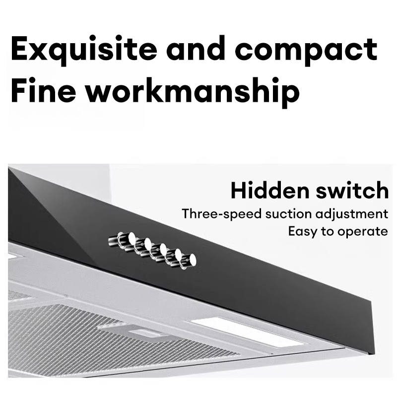 Tixx Range Hood White, New Collection For Kitchen 15m³/Min 3-Speed ...