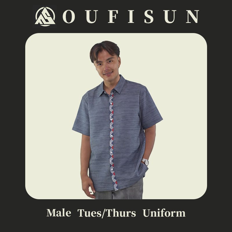 Male Ready-To-Wear Barong Teaching Uniform Deped Monday to Thursday ...