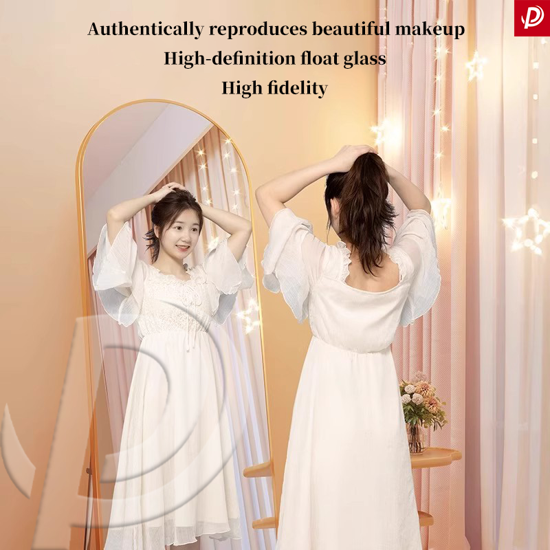 120-160 Full Boby Mirror With Stand Whole Body HD Arch Mirror Full ...