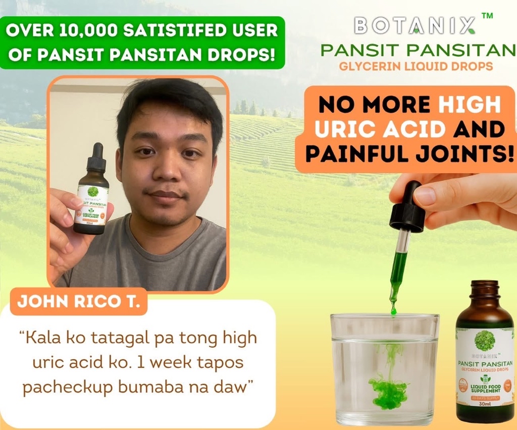 BOTANIX PANSIT PANSITAN GAMOT SA GOUT GLYCERIN LIQUID | Shopee Philippines