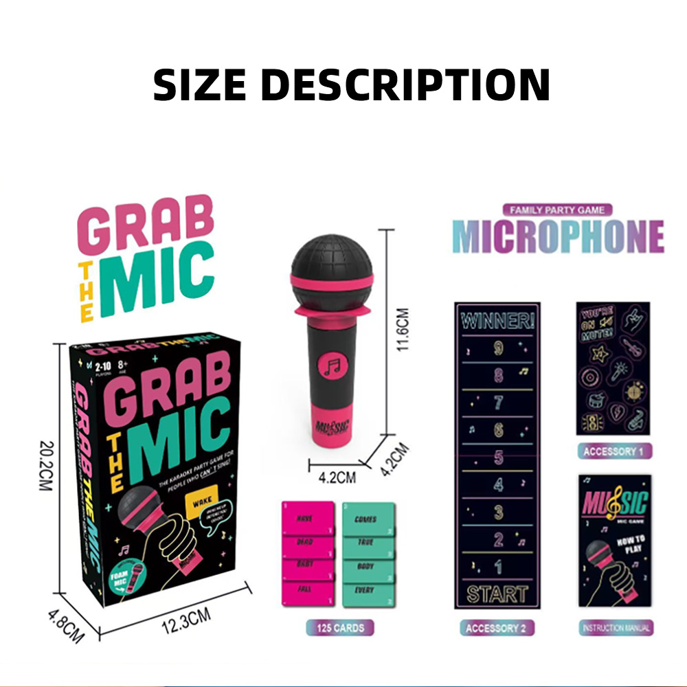 Family Music Party Game: Grab The Mic & Lucky Egg - Exciting Karaoke ...