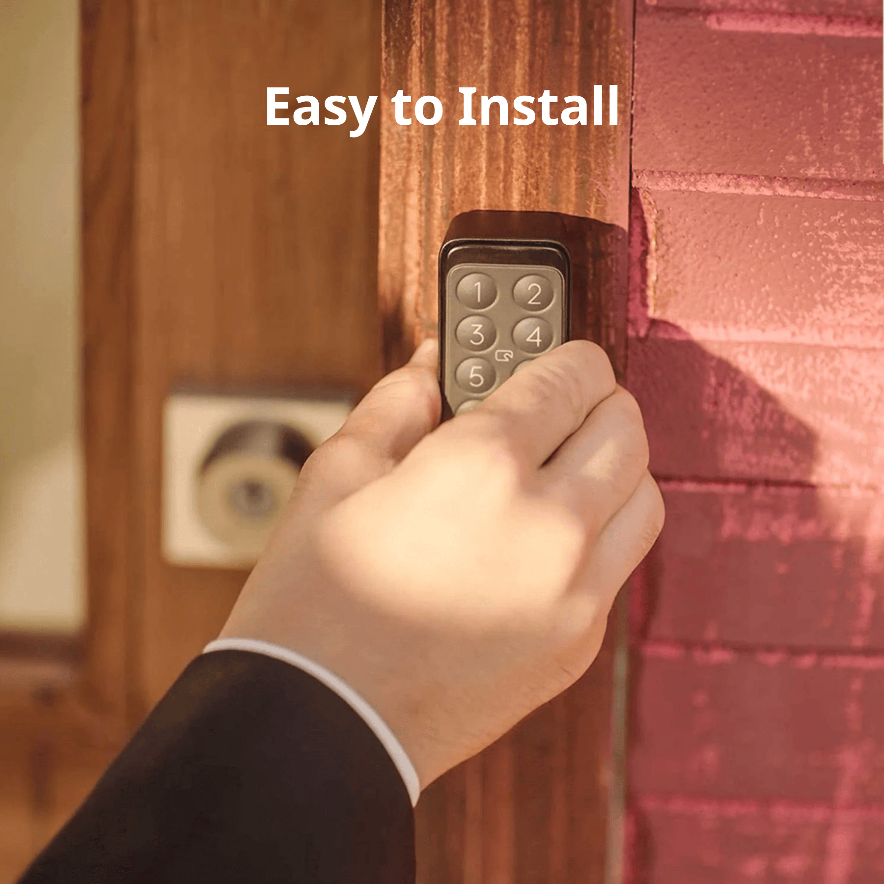 SwitchBot Keypad Touch - Smart Lock Fingerprint & NFC Keypad | Easy ...