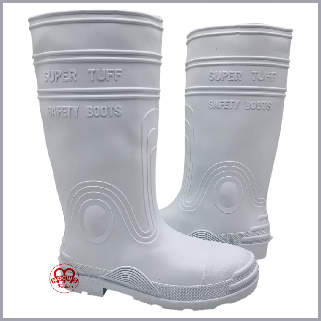 Super Tuff Men's Steel-Toe Hi-Cut Non Slip waterproof safety shoes for ...