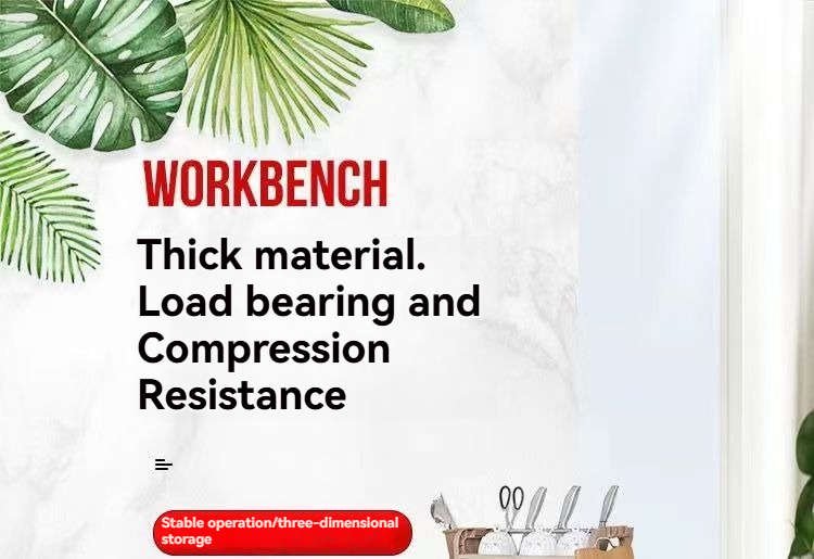 304 stainless steel workbench thicken table double layer 60-150 cm ...