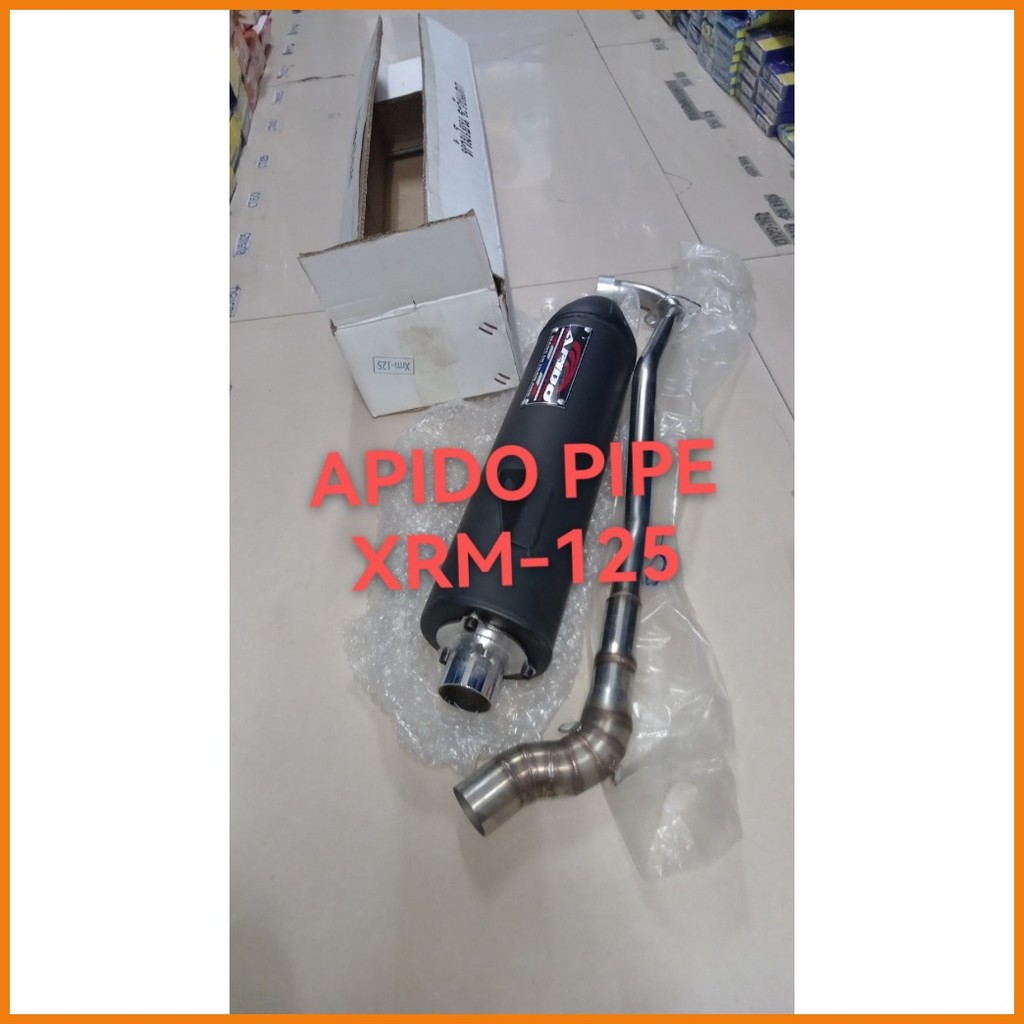 APIDO Muffler Pipe for Aerox V2/Nmax V2/Xrm 125/110/Raider 150/Click V2 ...