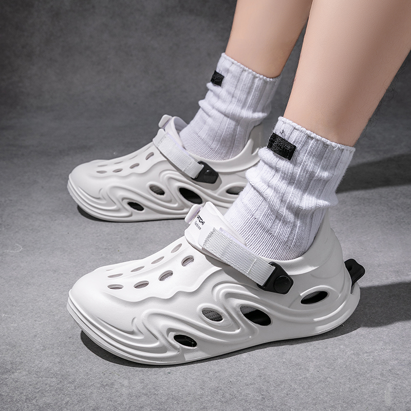 2026 EVA rubber trendy Korean style river tracing shoes one shoe two ...