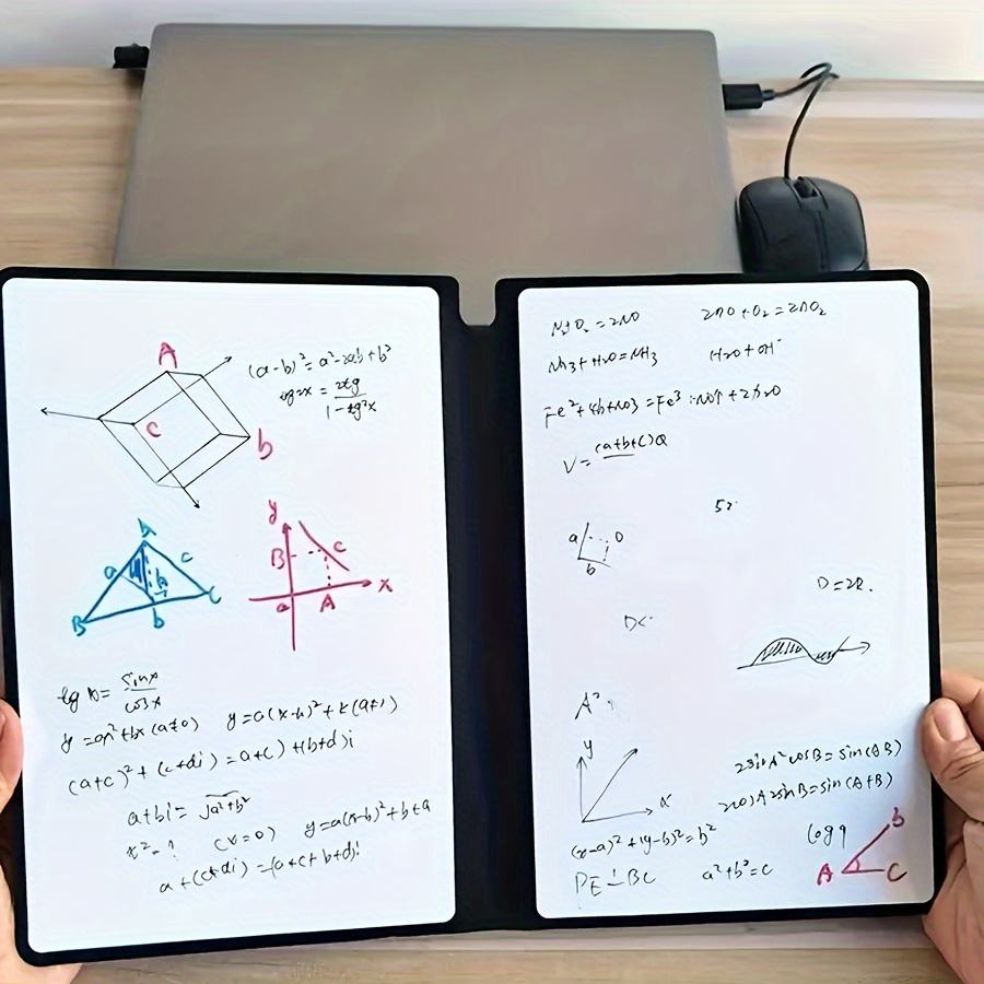 【Free 5Tools】A5 Portable Whiteboard Notebook Reusable Small Whiteboard ...