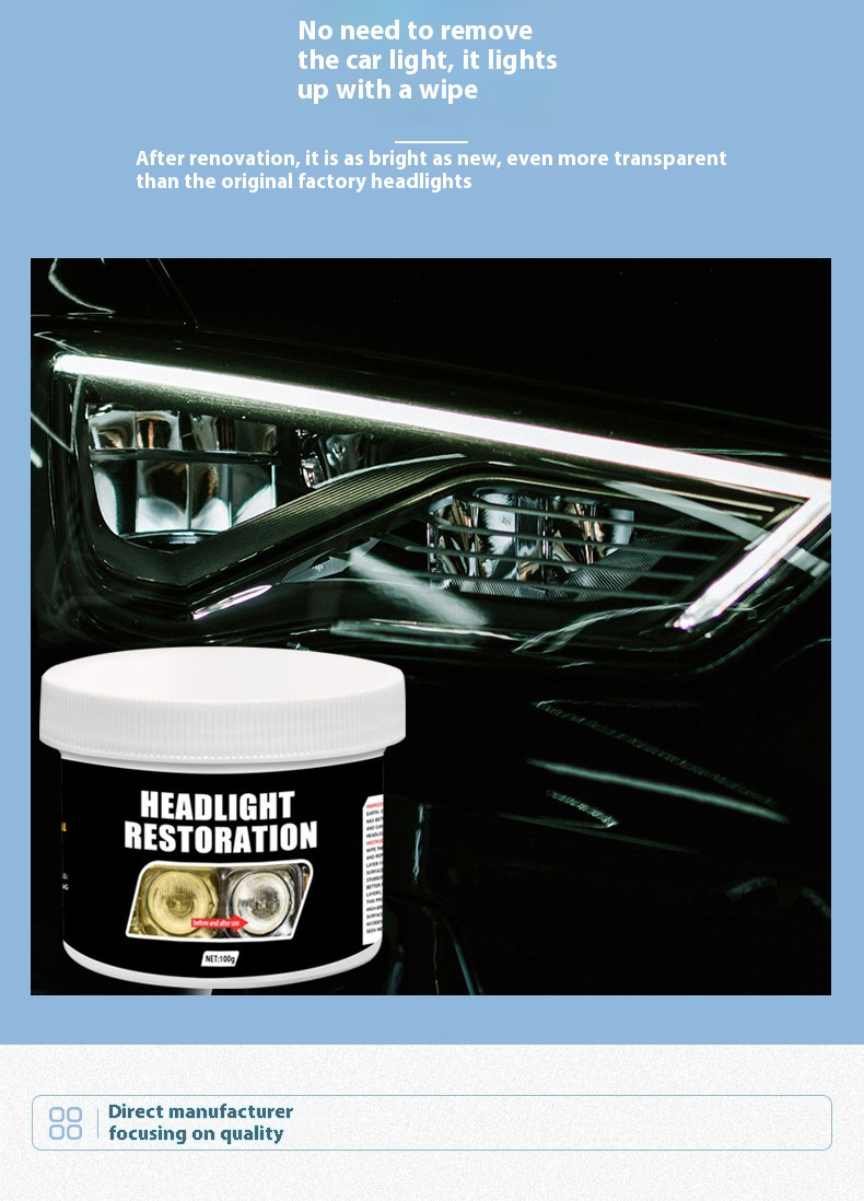 headlight cleaner restorer Headlight Restorer for Car Headlight ...