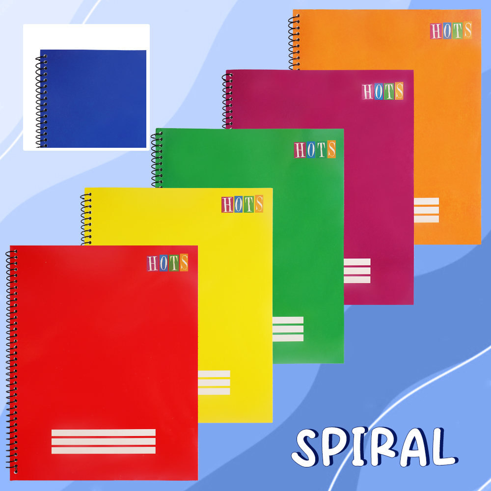 FCI University Hots Spiral Notebook (80 Leaves Sold Per Ream) for ...