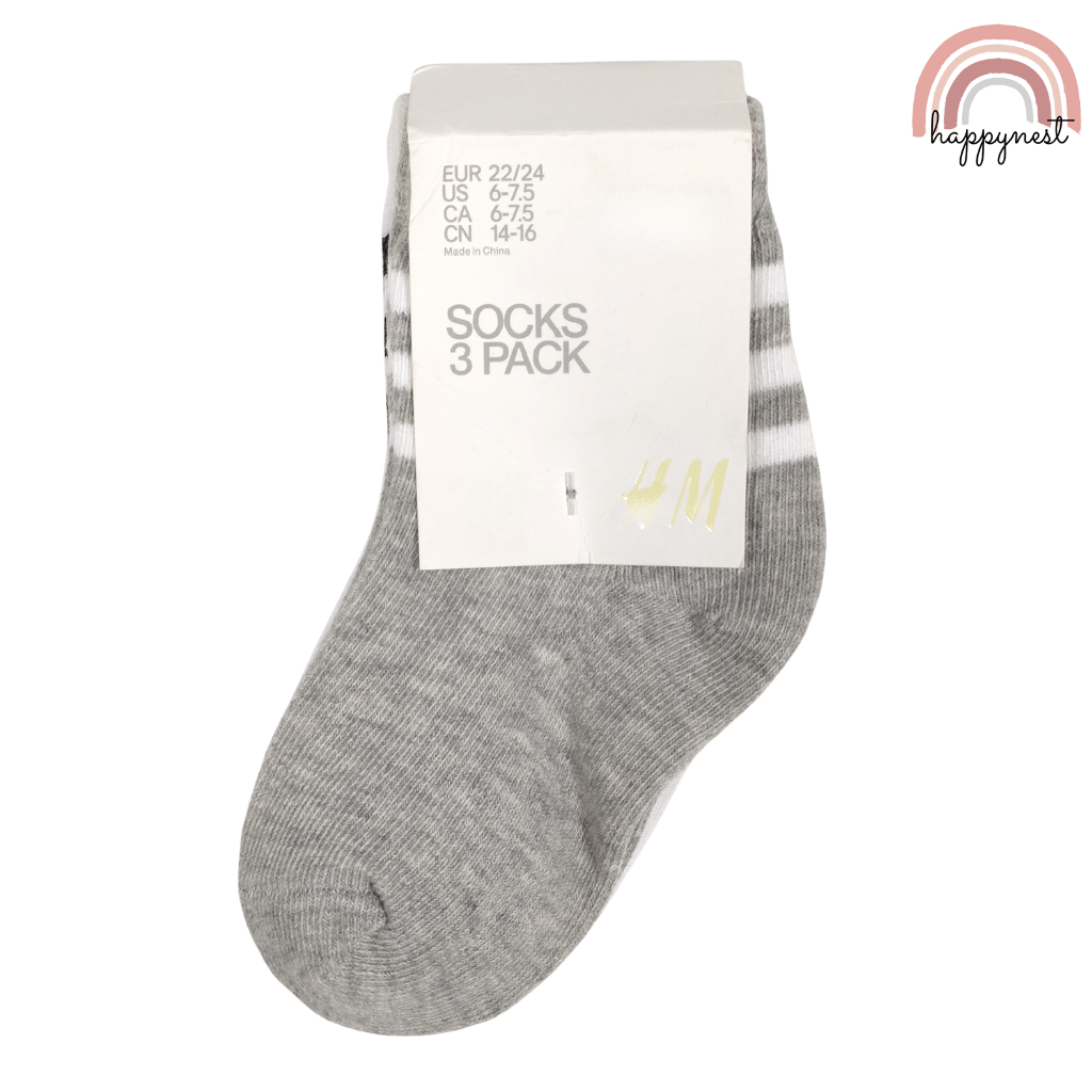 HM Socks for KIDS 1 to 9 Years Old random designs 3 pairs / pack ...