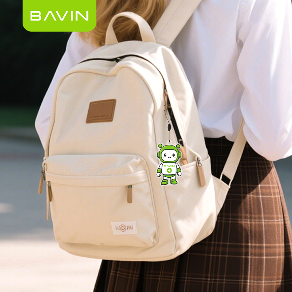 BAVIN Acrylic Transparent Robot Design Pendant Keychain Cute Accessory ...