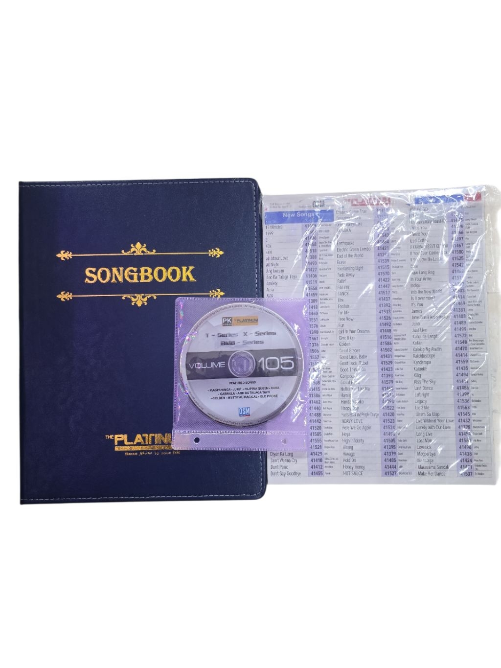 Platinum Songbook with Full Songlist and CD Volume 105 For T-series,BMB ...