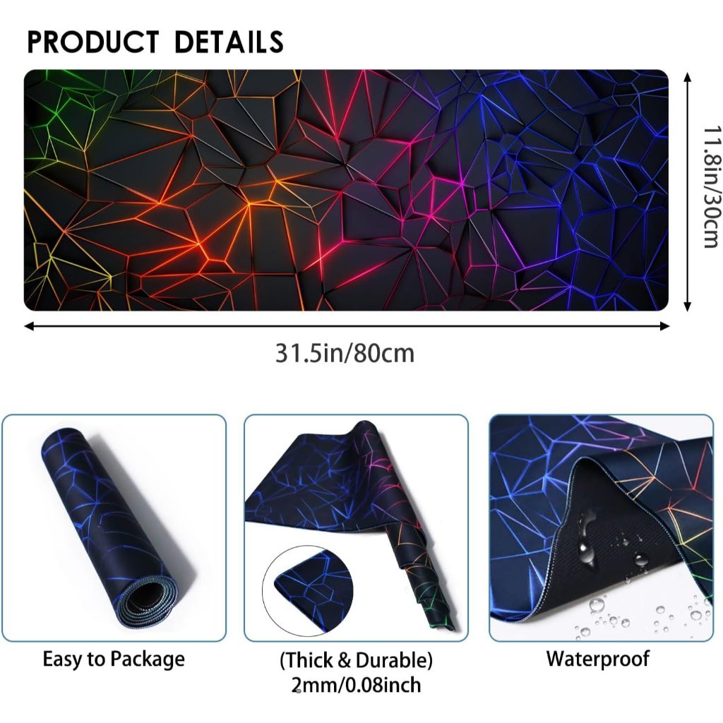 IQUNIX X48 Mouse Pad Desk Pad Extended Large Mousepad Computer Gaming ...