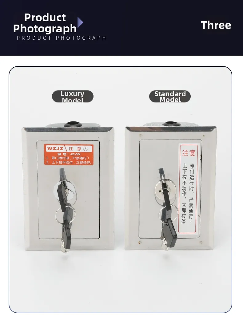 Universal Electric Roll-up Door Switch Box Garage Overhead Door Roller ...