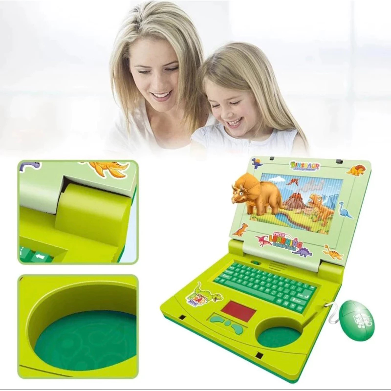 toys for kids Children's music laptop toy with lights and music ...