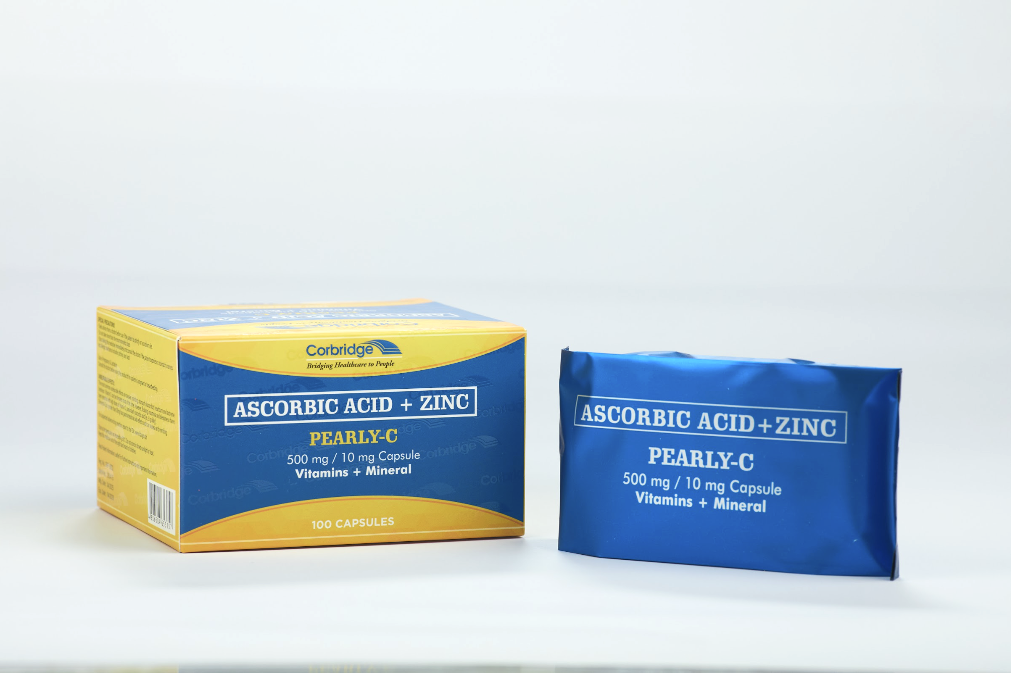 Pearly-C Ascorbic Acid 500mg + Zinc 10mg | Shopee Philippines