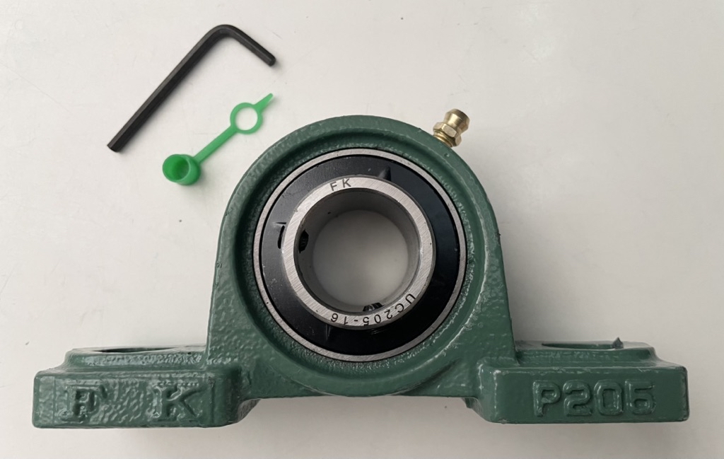 FK Pillow Block (205) 1" 25mm bore hole Heavy Duty Hinge mechanism for ...