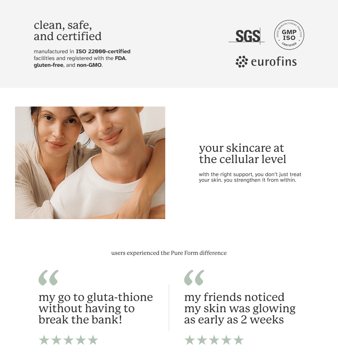 Pure Form® S-Acetyl Glutathione | 90 Capsules | 700mg of Gluta ...