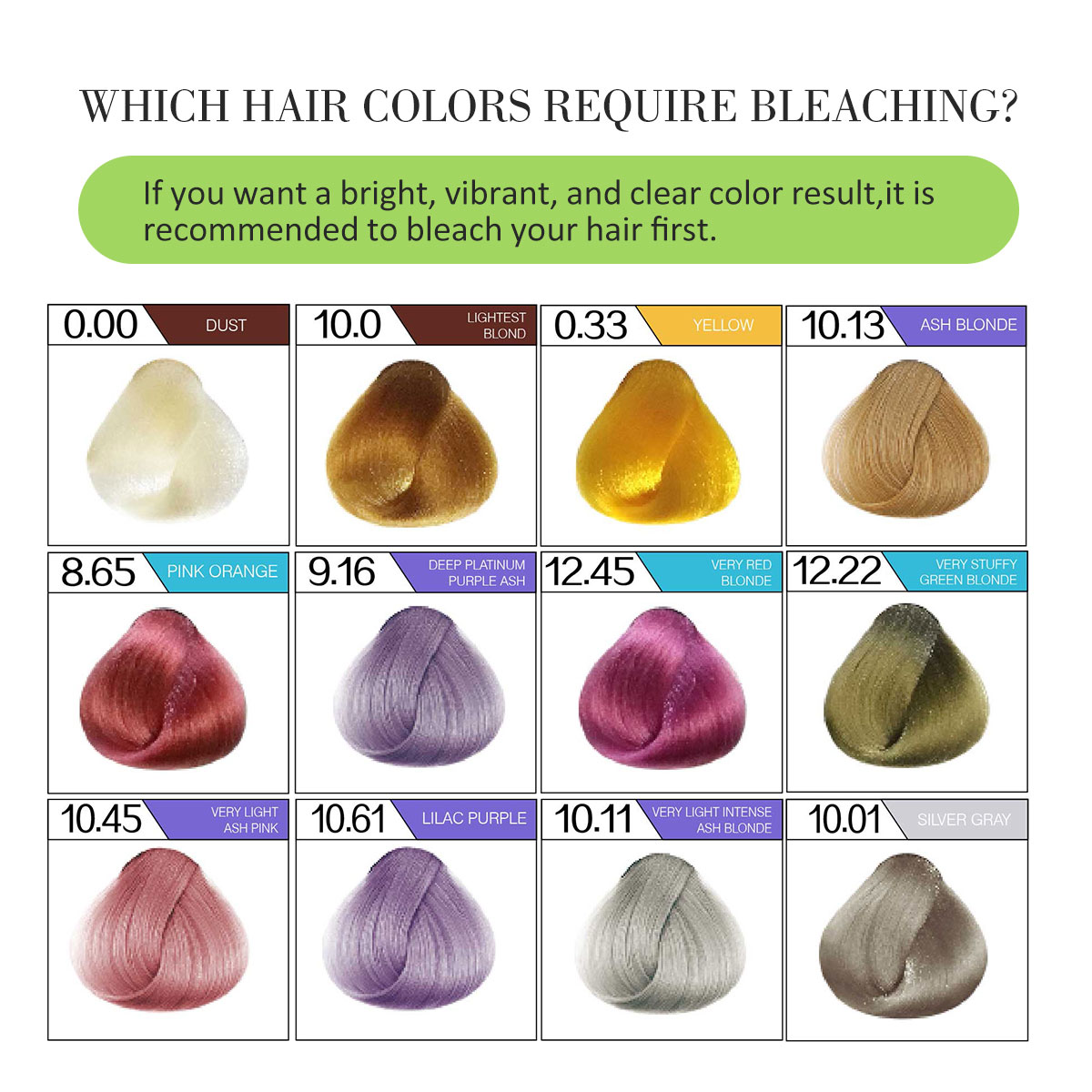 Bremod Hair Color 6.17 Honey Tea Brown 8.17 Milk Tea Ash 0.00 Dust 8.45 ...
