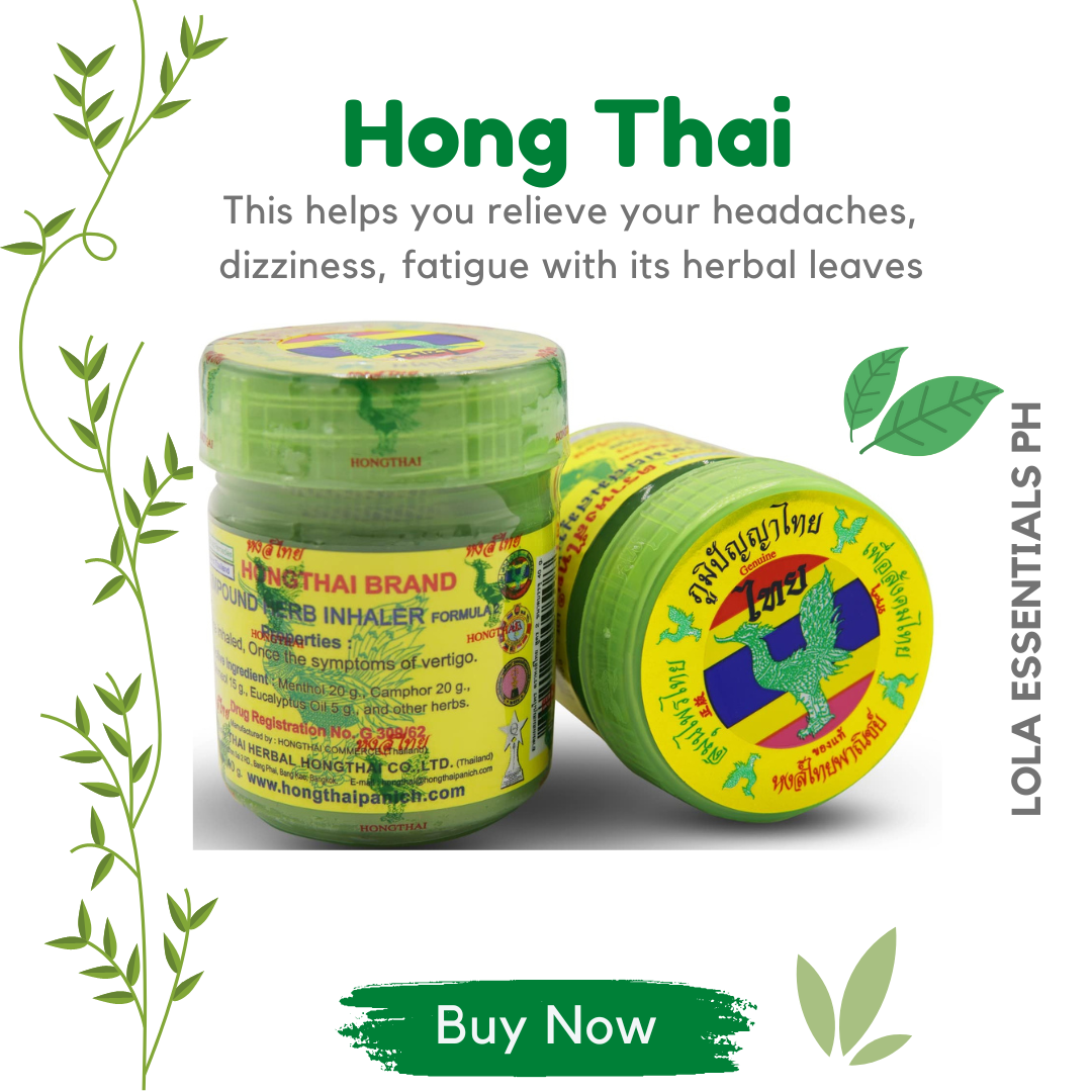 100% Nature Hong Thai Inhaler Original Compound Thai Herb Inhalant 20g ...