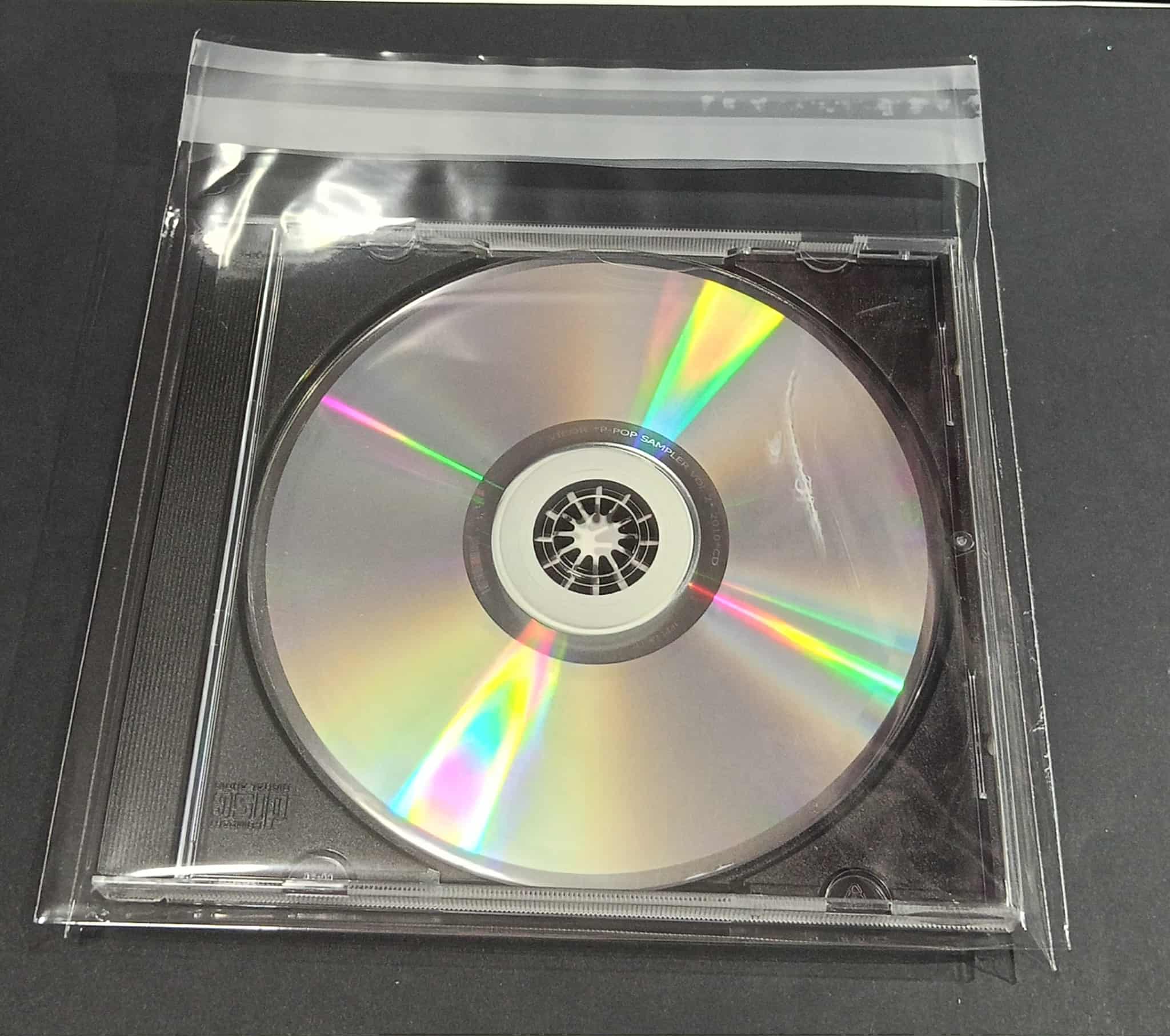 CD/VCD OPP RESEALABLE PLASTIC 100/PACK | Shopee Philippines