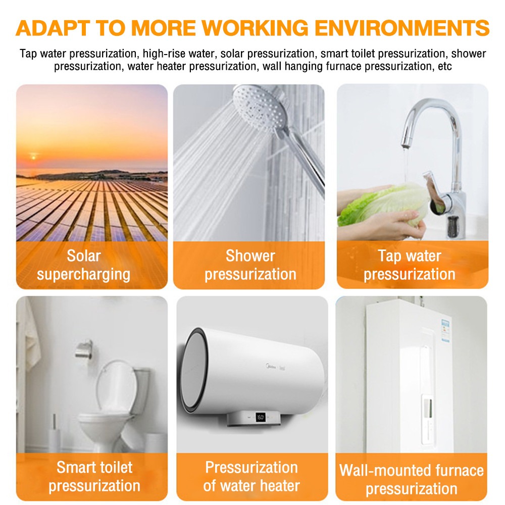 Water pump shower booster pump 220V 150W automatic household, suitable ...