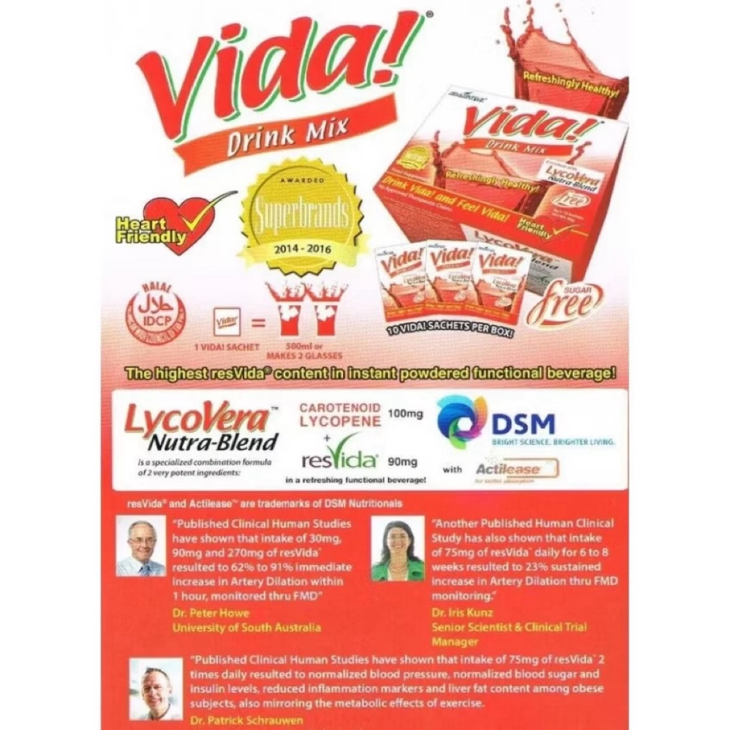 VIDA DRINK MIX HEALTHY AND REFRESHING (10 sachets) | Shopee Philippines