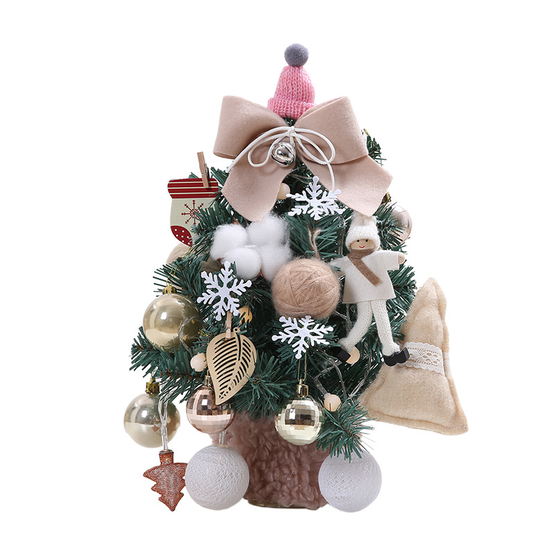 2025 New Mini Christmas Tree Set Full Shape Mini Christmas Tree With ...