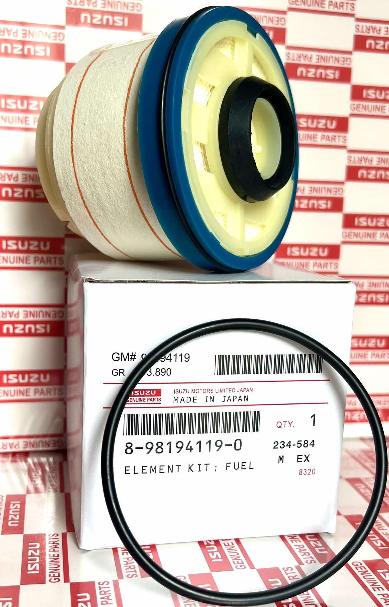 ISUZU FUEL FILTER (LOWER) For ISUZU DMAX / ISUZU TRAVIZ / ISUZU MUX (2013-UP) ( 8-98194119-0 ...