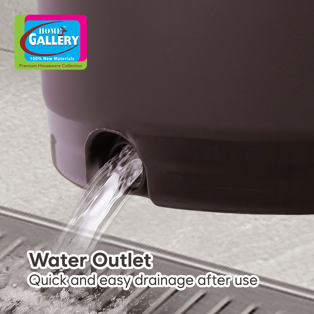 Home Gallery Detachable Dryer Tornado Mop & Spin Dry Bucket w/ 1 ...