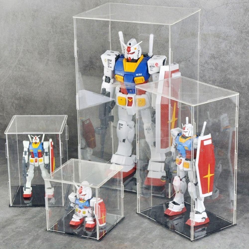 Acrylic display box gift, transparent dust-proof box for figurines ...