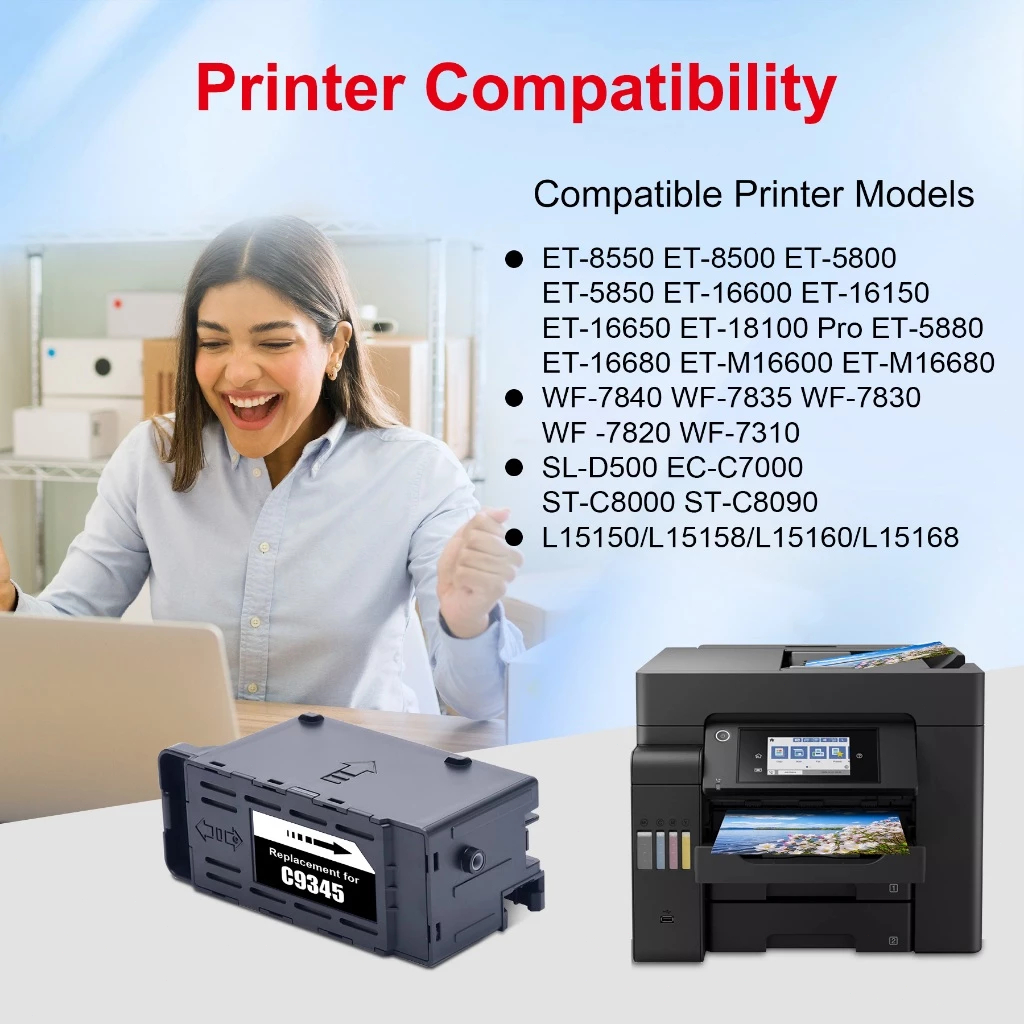 Epson C9345 maintenance box tank C9345 for Epson L15150 L15160 L15158 ...