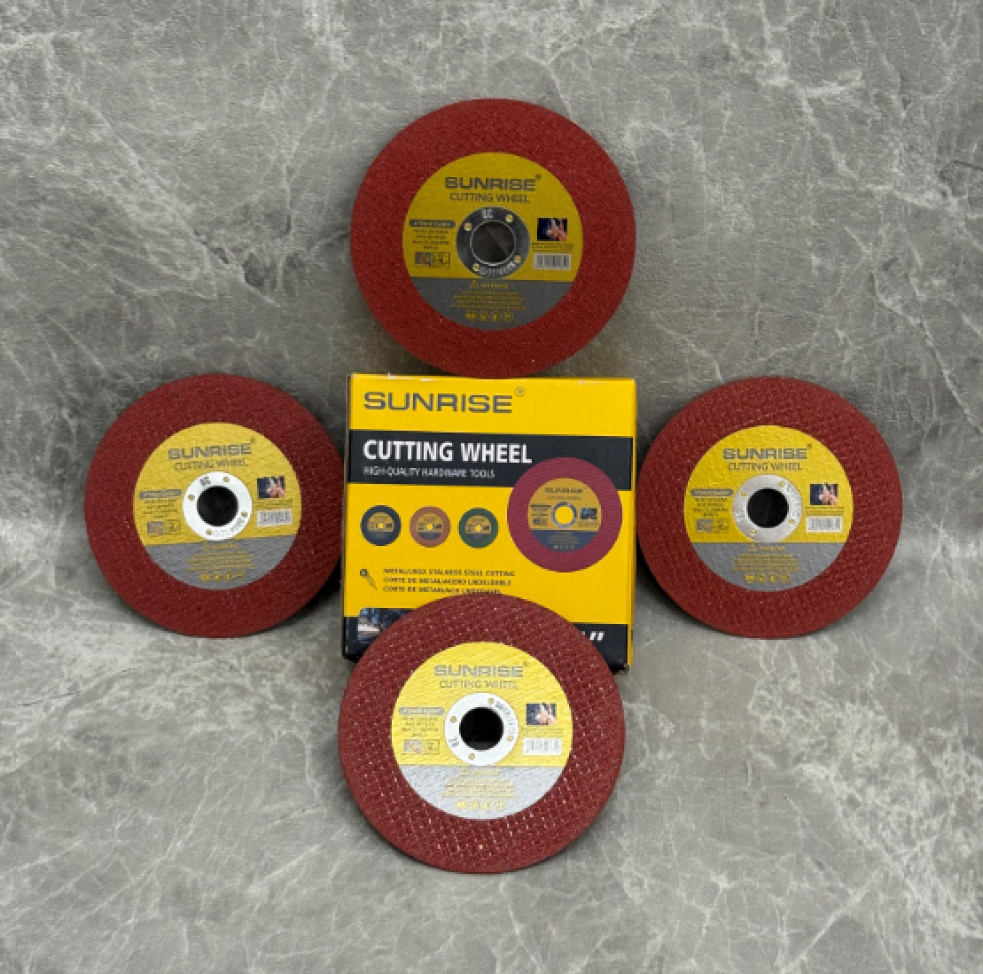 SUNRISE Cutting Disc Cut wheel 4"for Metal and Stainless Steel PER BOX ...