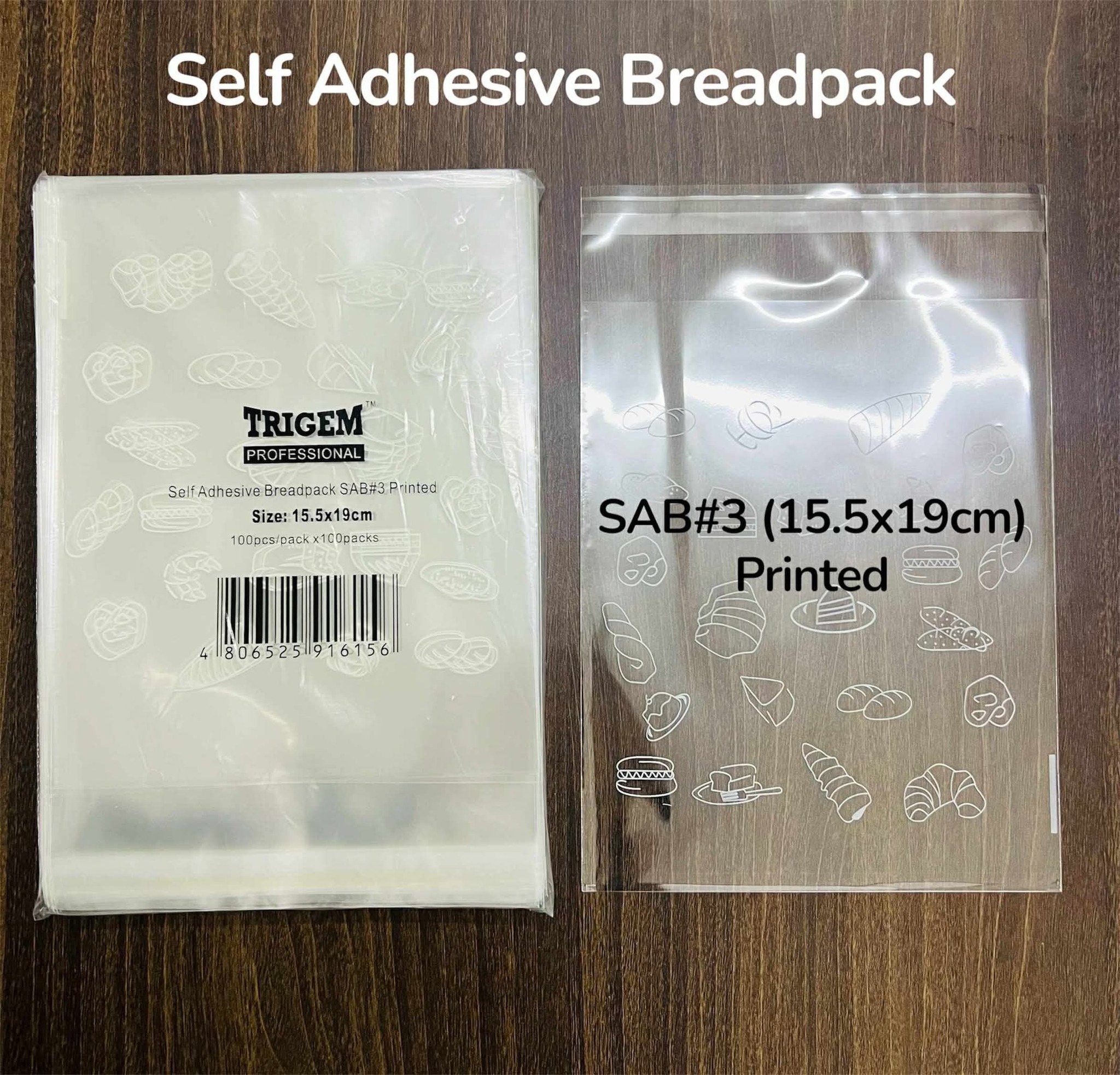 TRIGEM Self Adhesive Bread Pouch | Shopee Philippines