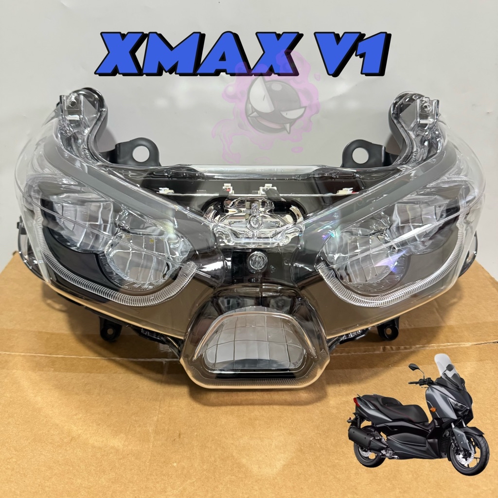 YAMAHA XMAX V1 HEADLIGHT ASSEMBLY FOR XMAX V1 ONLY headlight assy xmax ...