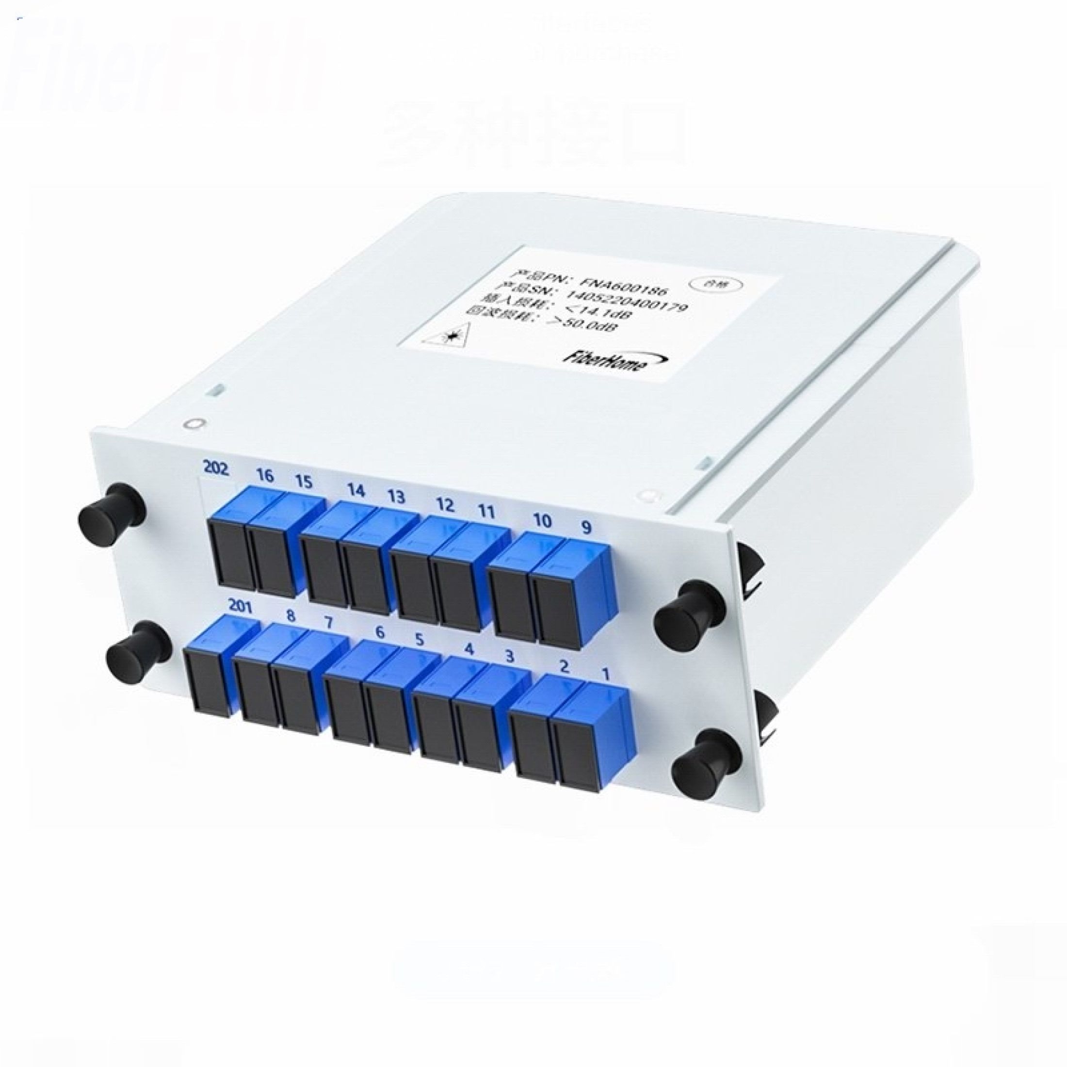 UPVC 1-2 1-4 1-8 1-16 SC UPC Optical Fiber Splitter Cassette Box Nap ...