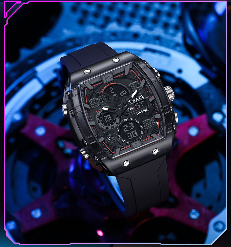SMAEL 8109 Jam tangan pria terbaru,jam tangan cowok,jam tangan pria ...