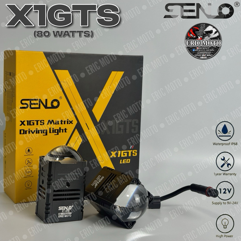 SENLO X1GTS (80 WATTS) MINI DRIVING LIGHT | Shopee Philippines