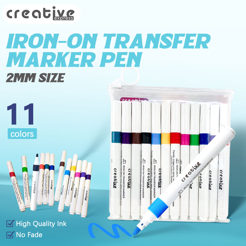 Creative Iron-On Transfer Marker Pen Sublimation Marker Pen Heat ...
