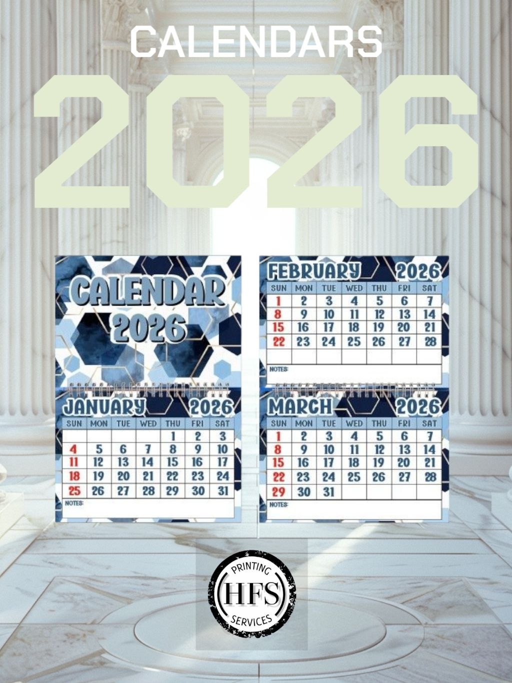 2026 CALENDARS PERSONALIZED/CUSTOMIZED TRENDING A4 SIZE CALENDAR WITH ...