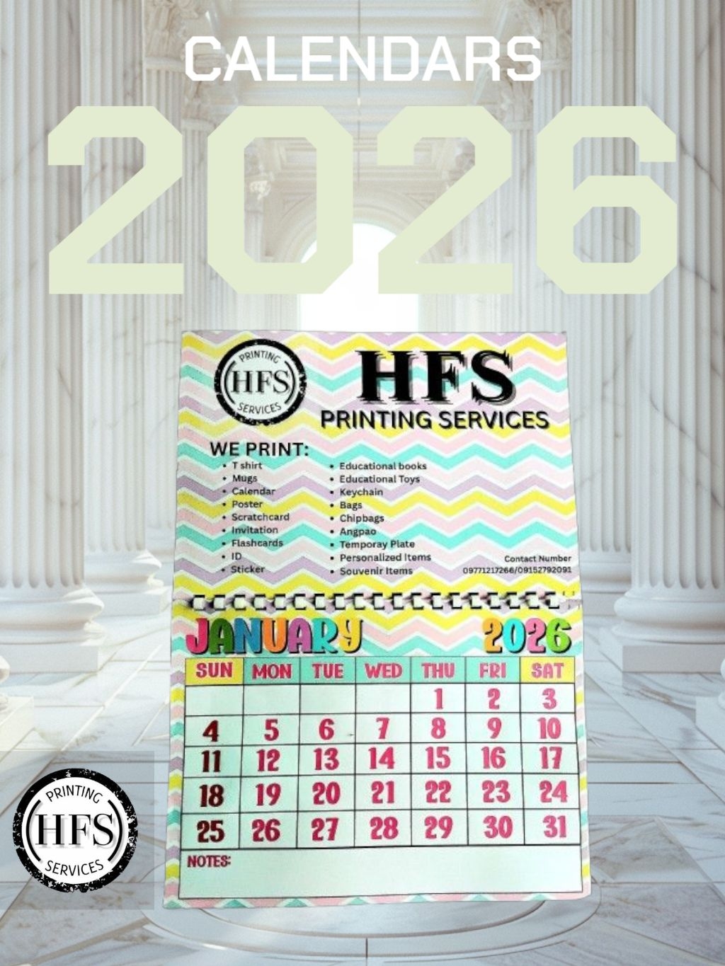 2026 CALENDARS PERSONALIZED/CUSTOMIZED TRENDING A4 SIZE CALENDAR WITH ...
