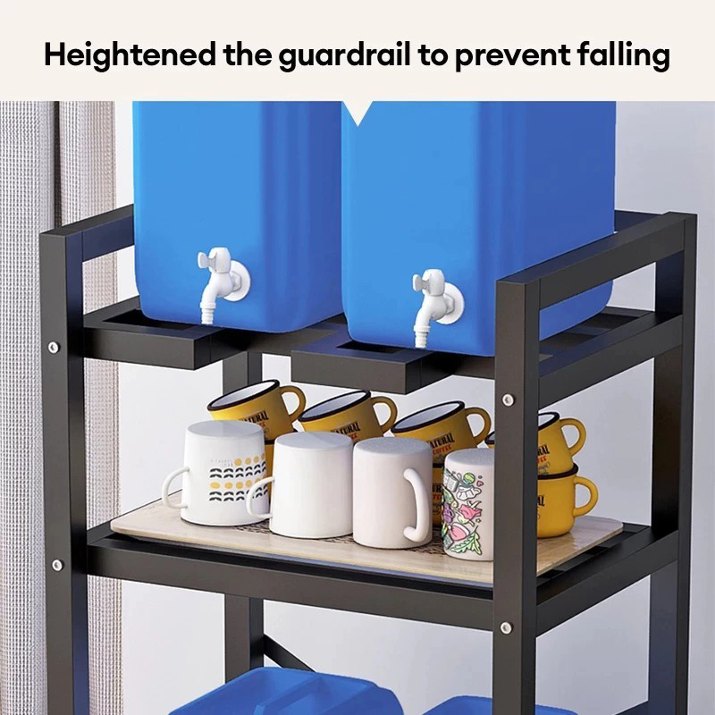 2/3 Layer Water Gallon Rack Stand Thickened Metal Rack for Water Stand ...