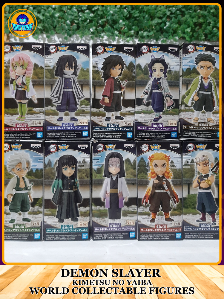 DEMON SLAYER ~KIMETSU NO YAIBA~ WCF WORLD COLLECTABLE FIGURES SET OF 10 ...