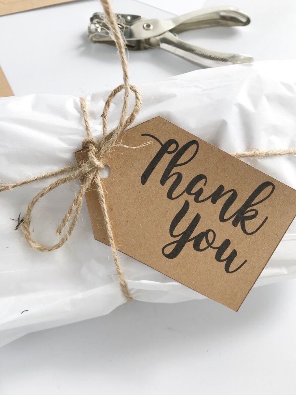 Customized Thank You Card Sticker/Label/ Tag 25 pcs | Shopee Philippines