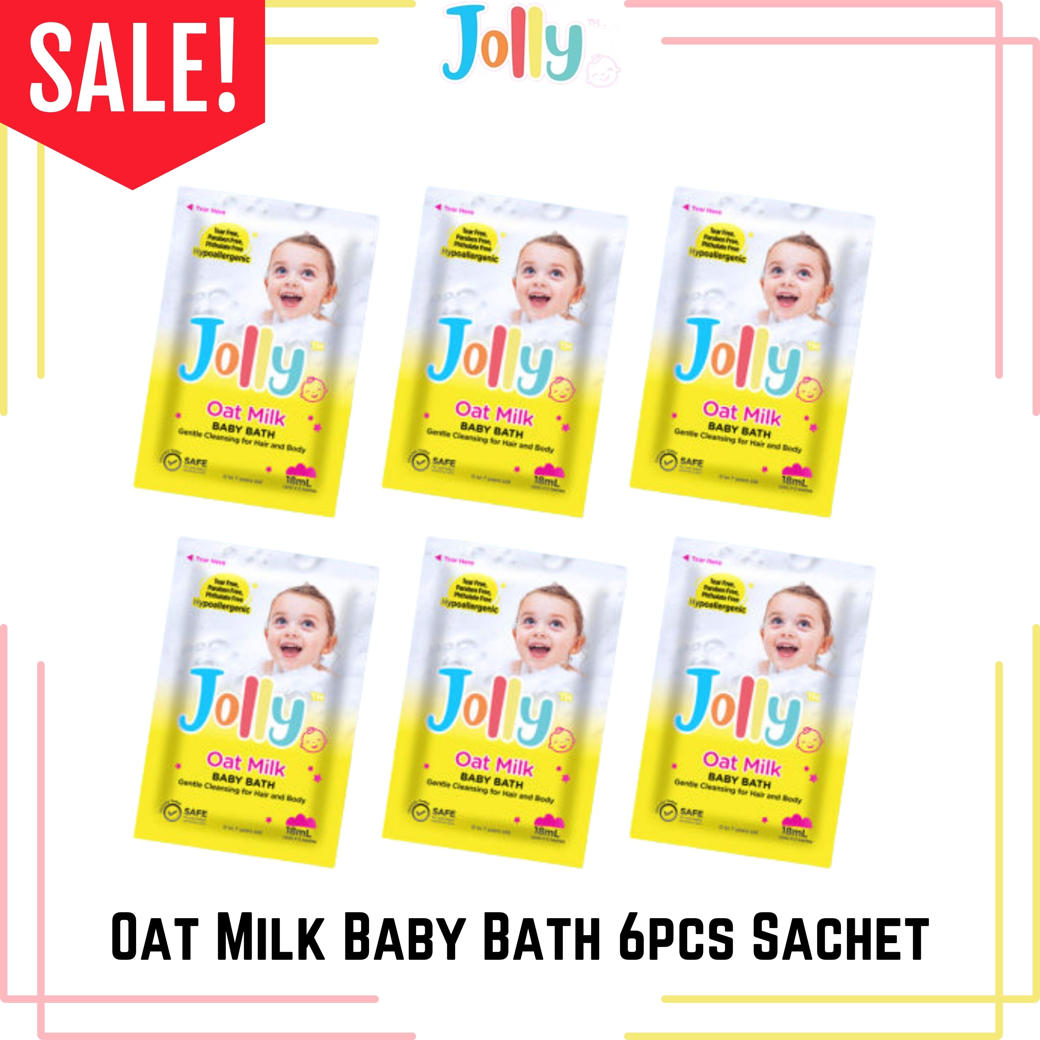 Jolly Baby Bath Oat Milk 200ml | Shopee Philippines