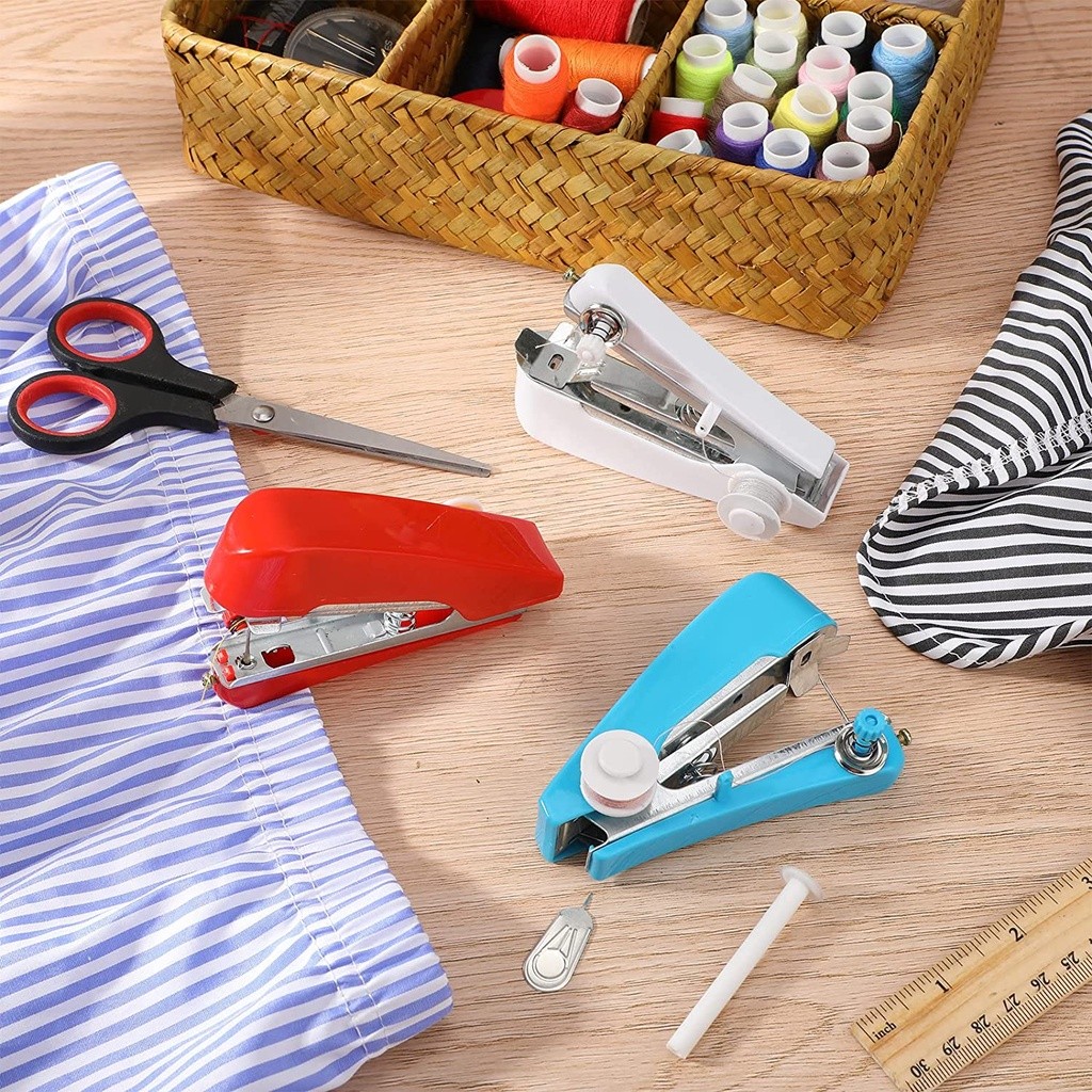 Portable manual mini mini sewing machine for household use, handheld ...